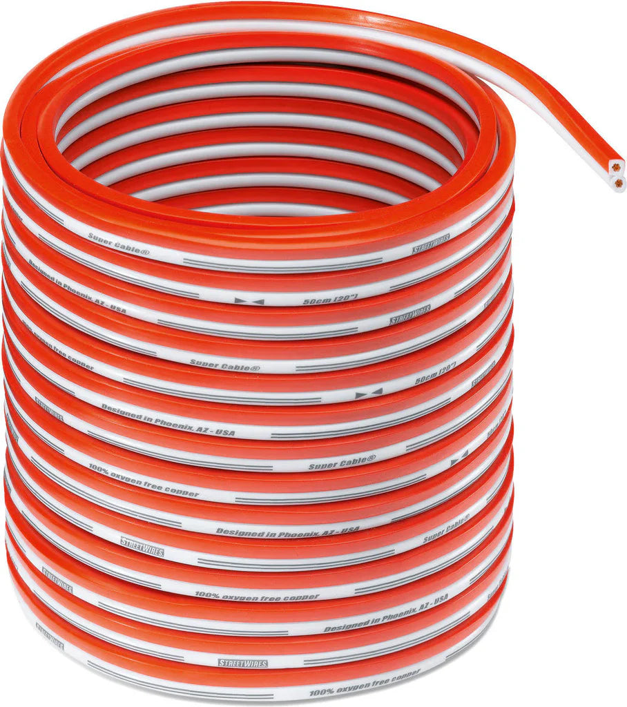 MTX StreetWires ZNX1.5SCR 100M ZeroNoise SuperCable CCAW Speaker Cable ...